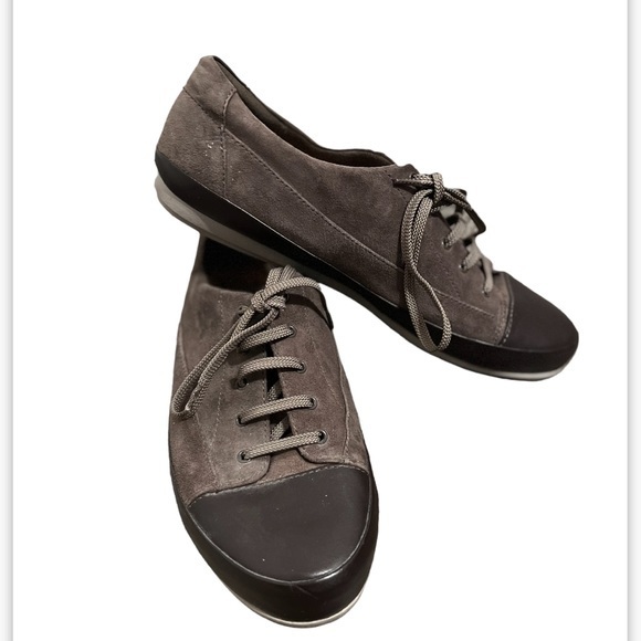 Clarks | Shoes | Clarks 6734 Lorry Grace Suede Brown Leather Cap Toe ...
